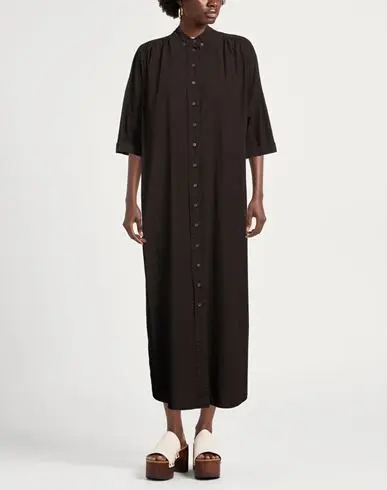 8PM Cotton Shirt Dress - Brown