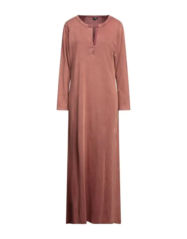 Aspesi Maxi Flared Dress - Red