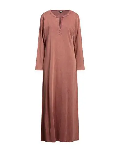 Aspesi Maxi Flared Dress - Rust