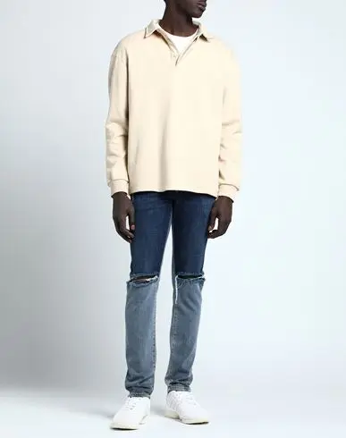 Dolce & Gabbana Skinny Jeans With Leather Trims