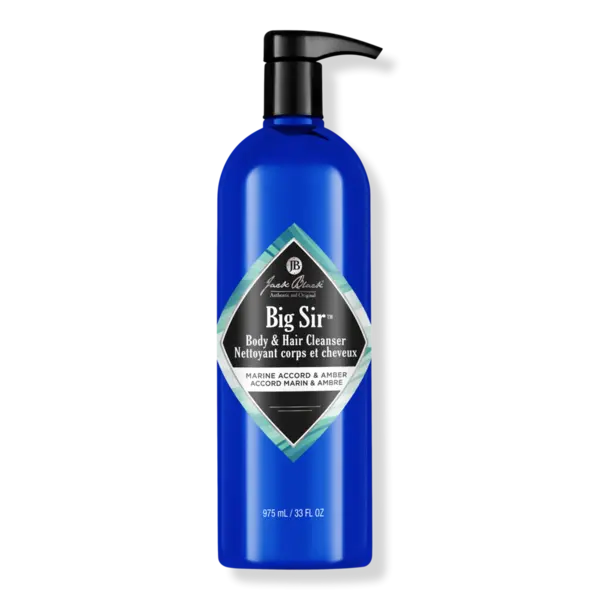 Jack Black Big Sir Body & Hair Cleanser With Marine Accord & Amber - One-color