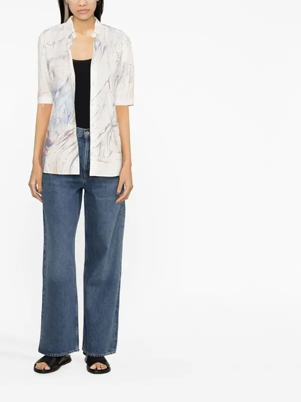 AGOLDE Wide-leg Jeans - Blue