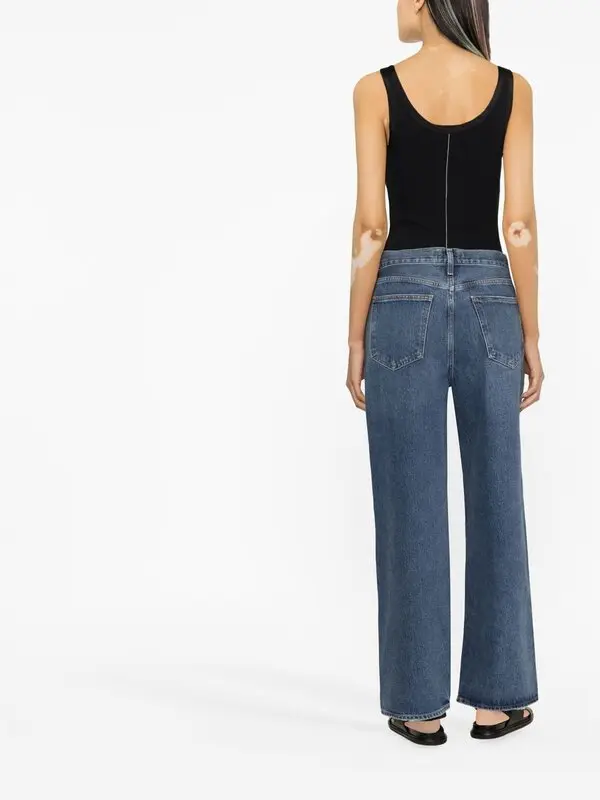 AGOLDE Wide-leg Jeans - Blue