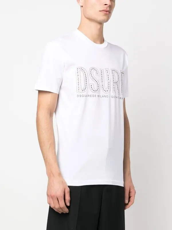 Dsquared2 Logo-studded Short-sleeve T-shirt