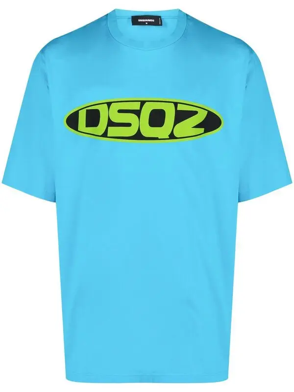Dsquared2 Logo-print Short-sleeve T-shirt - Blue