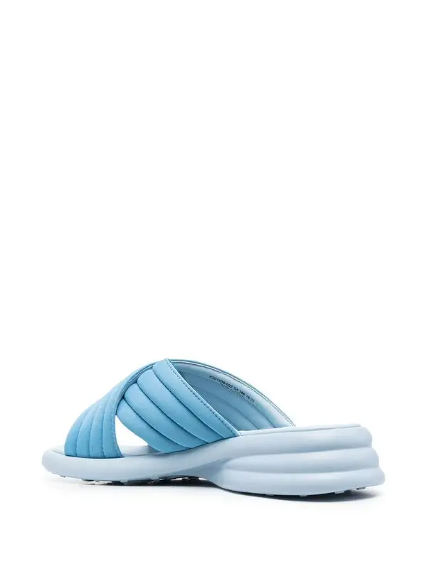 Camper Spiro Crossover-strap Sandals - Blue