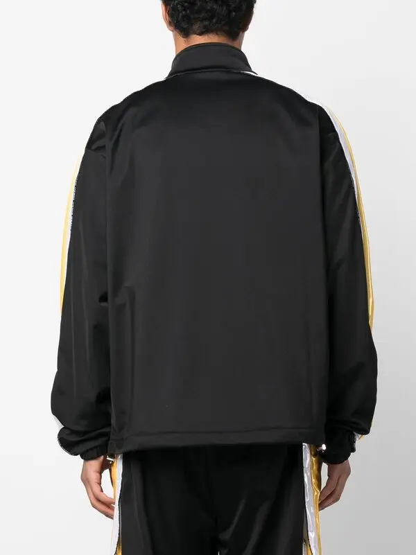 VTMNTS Stripe-detail Track Jacket - Black