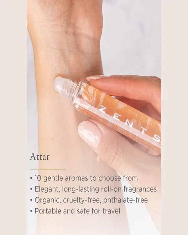 ZENTS 0.33 Oz. Mandarin Attar Rollerball