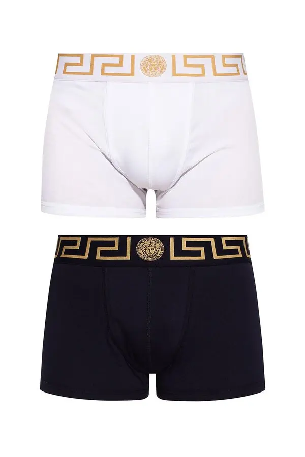 Versace Logo Band Two-pack Boxers