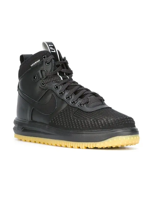 Nike Lunar Force 1 Duckboot Sneakers - Black