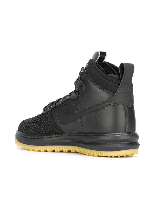 Nike Lunar Force 1 Duckboot Sneakers - Black