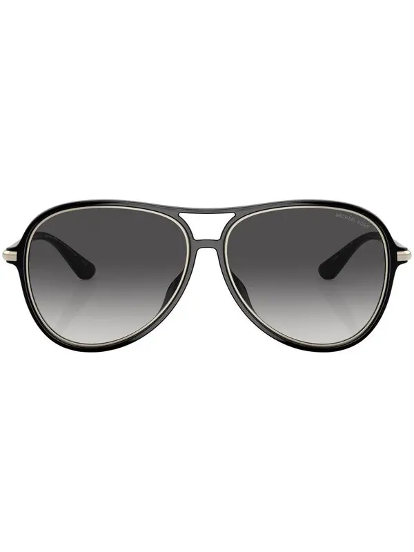 Michael Kors Breckenridge Round-frame Sunglasses - Black