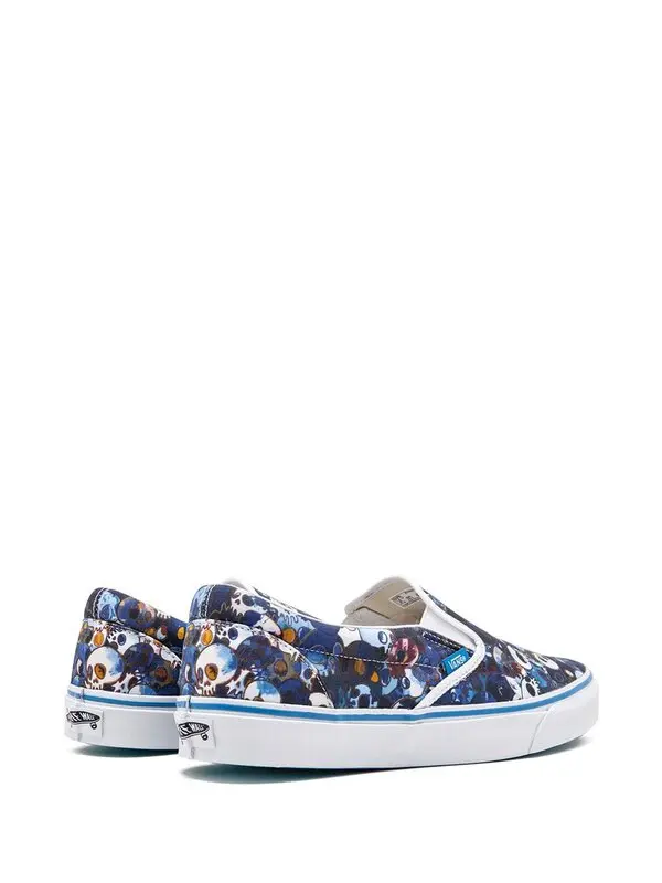VANS X Takashi Murakami Classic Slip-on Lx Sneakers - Blue