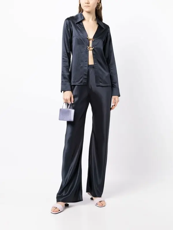 Cult Gaia Stacie Satin Trousers