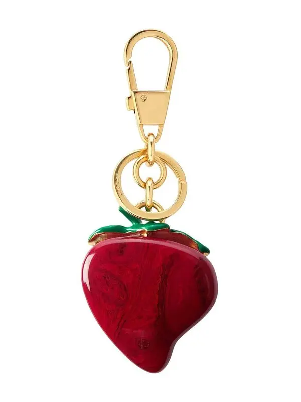 Gucci Bee Strawberry-shaped Keyring