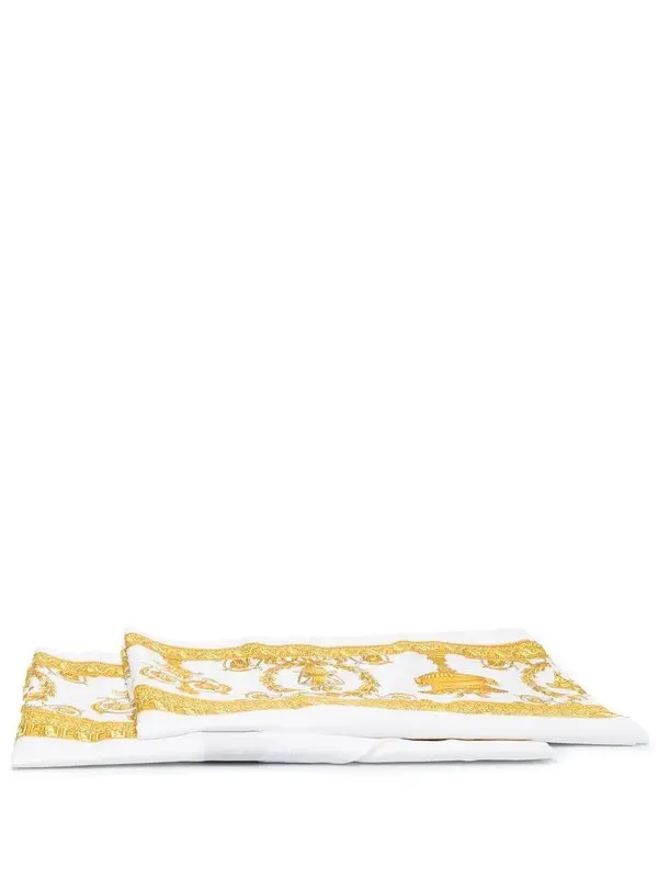 Versace I Love Baroque Pillow Cases - White