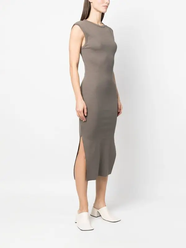 THOM KROM Jersey Midi Dress - Neutrals