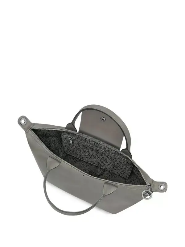 Longchamp Le Pliage Xtra Logo-strap Tote Bag - Grey
