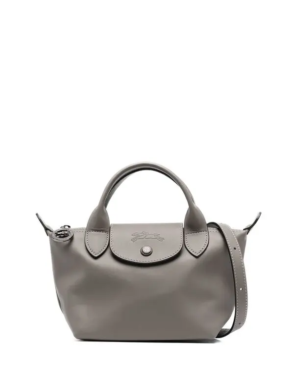 Longchamp Le Pliage Xtra Xs Top-handle Bag - Grey