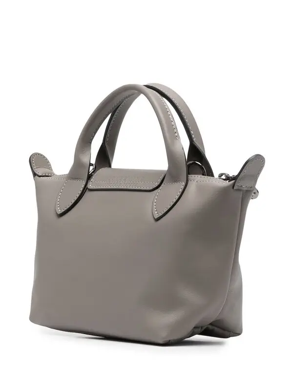 Longchamp Le Pliage Xtra Xs Top-handle Bag - Grey