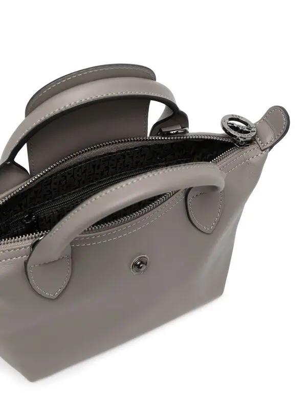 Longchamp Le Pliage Xtra Xs Top-handle Bag - Grey