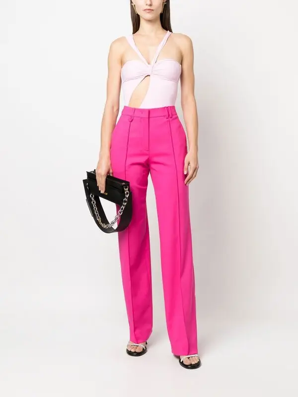 Blumarine Knot-detail Sleeveless Bodysuit