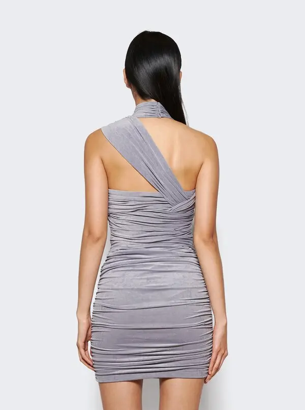 dissh halter neck dress AUDREY BLACK HALTER LINEN DRESS