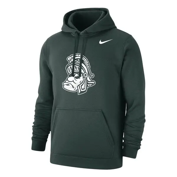 Nike Michigan State Spartans Vintage Logo Pullover Hoodie