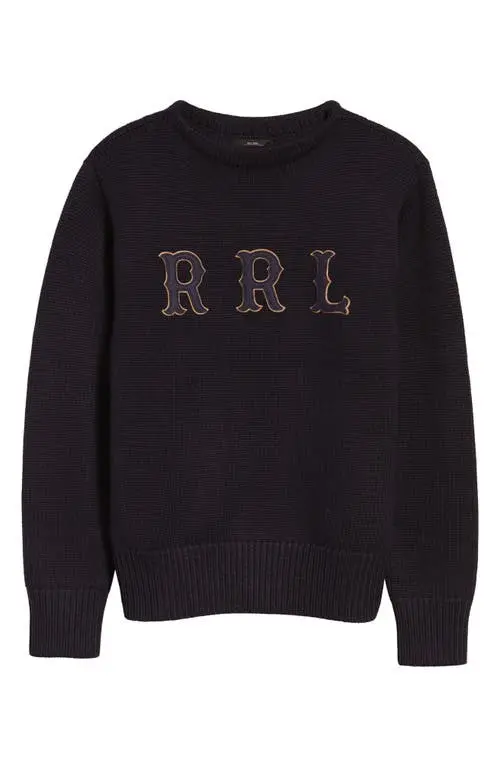 Double Rl Wool Crewneck Sweater