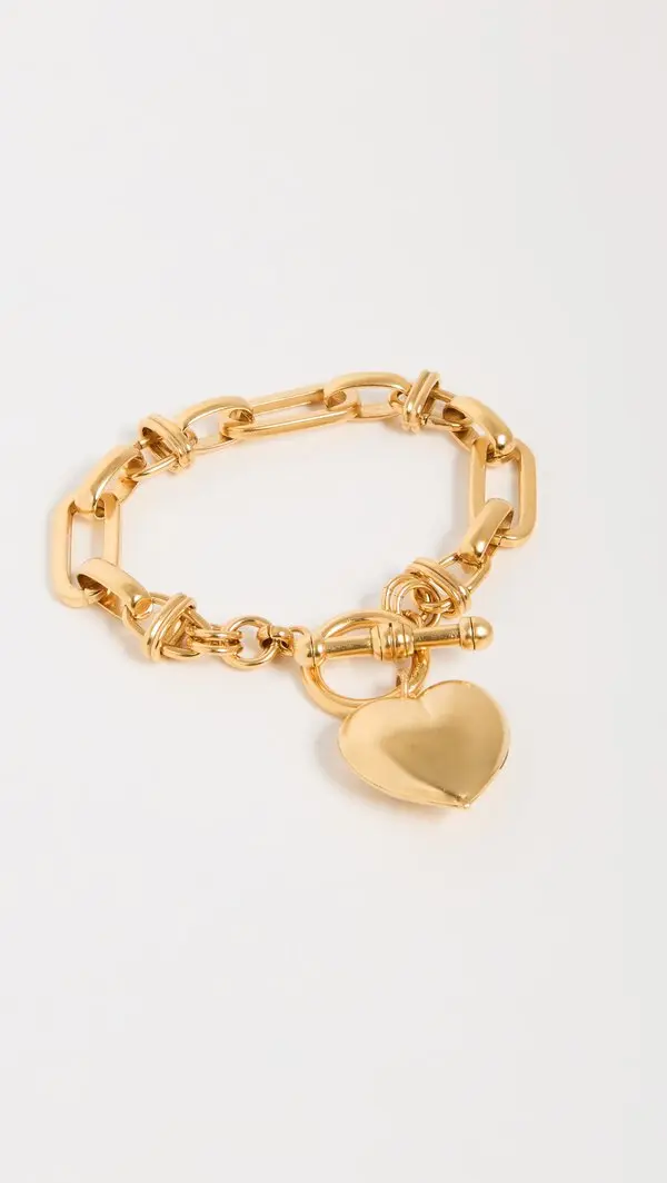 Brinker & Eliza Barbie Heart Charm Bracelet