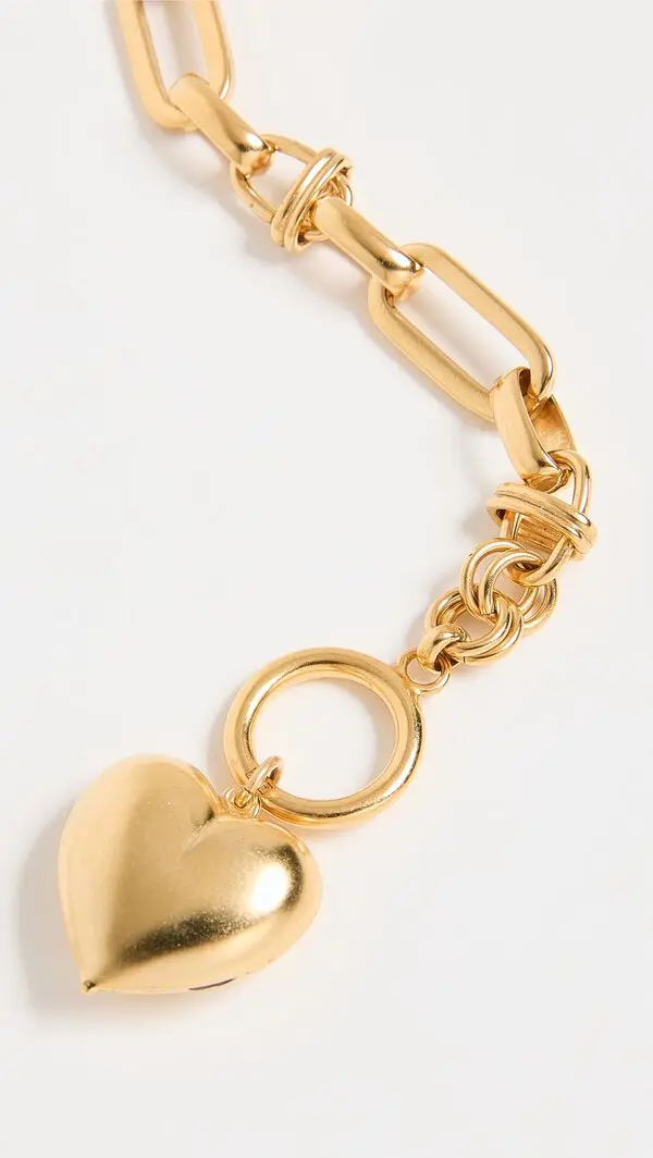 Brinker & Eliza Barbie Heart Charm Bracelet