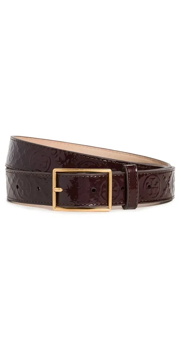 Tory Burch 1 T Monogram Patent Belt