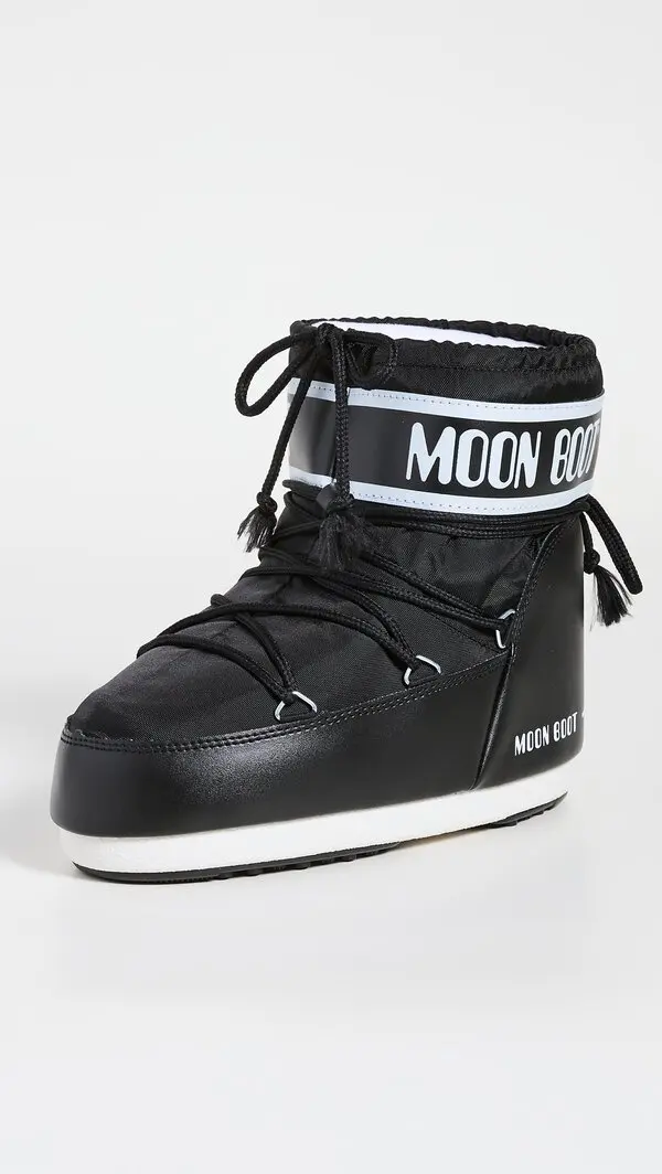 Moon Boot Icon Low Nylon Lace Up Boots