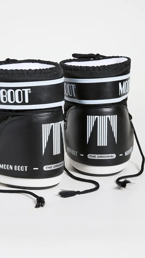 Moon Boot Icon Low Nylon Lace Up Boots