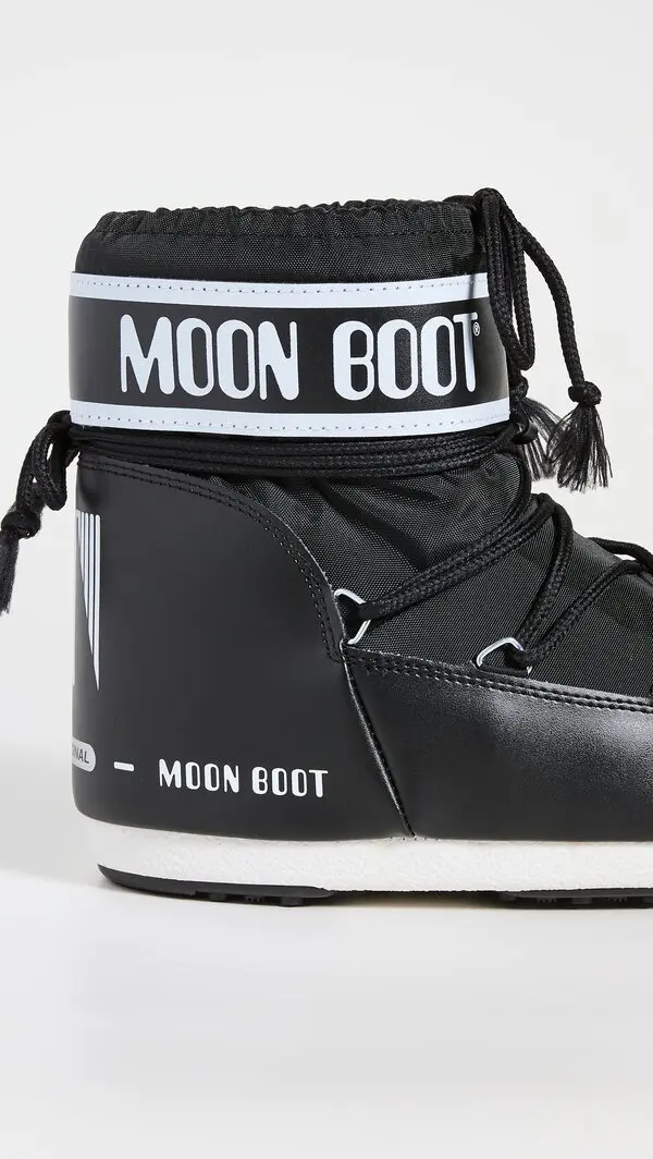 Moon Boot Icon Low Nylon Lace Up Boots