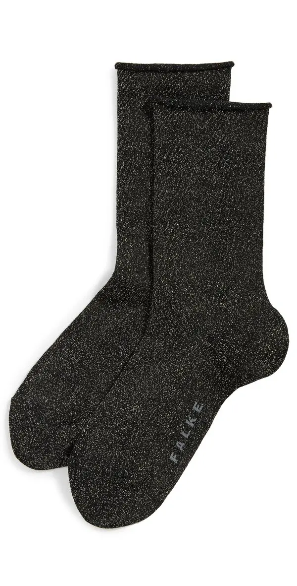 Falke Shiny Socks - Black