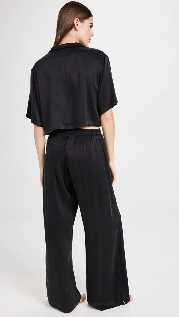 Lunya Washable Silk High Rise Pant Set