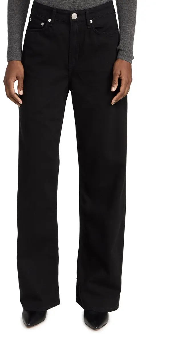 Rag & Bone Featherweight Logan Jeans - Black
