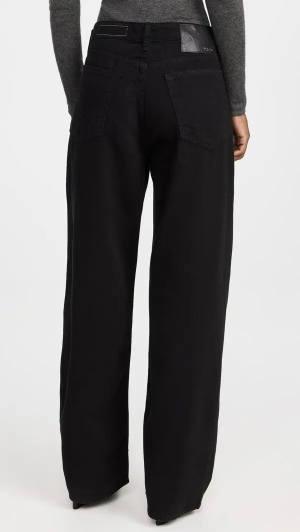 Rag & Bone Featherweight Logan Jeans - Black
