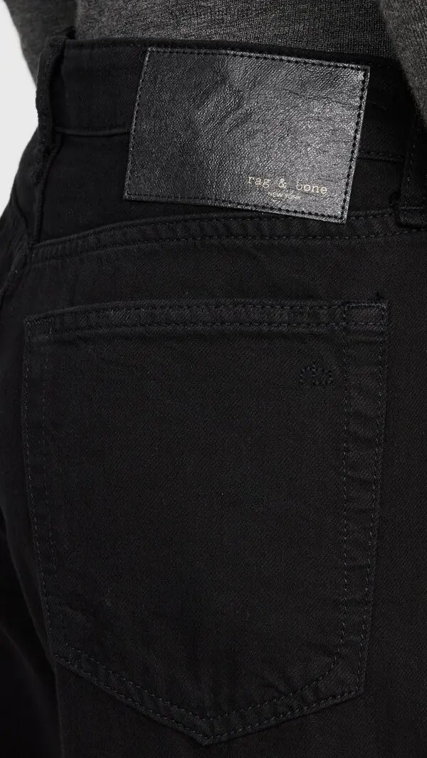 Rag & Bone Featherweight Logan Jeans - Black