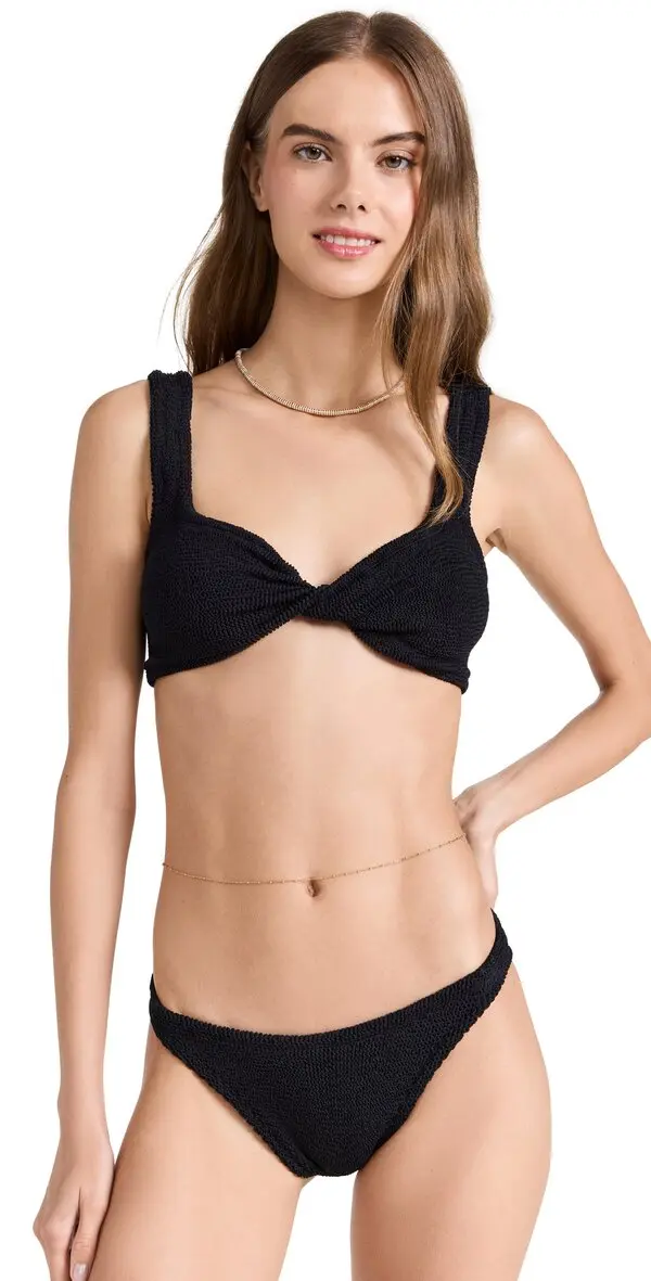 Hunza G Juno Bikini Set - Black