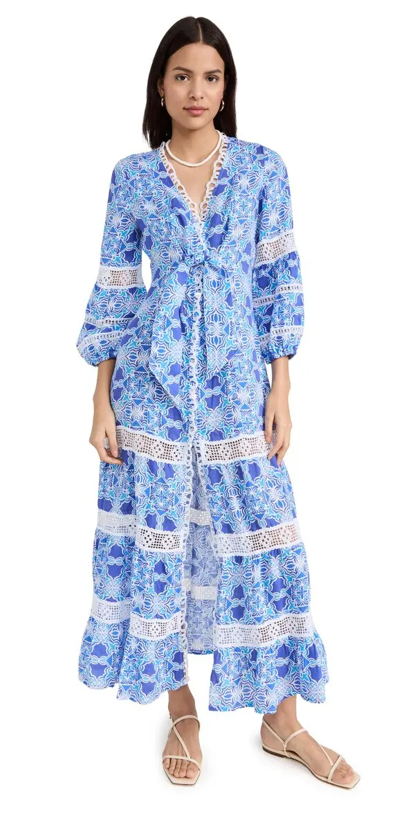 Temptation Positano Bacco 23 Dress In Maio Blue - 60% Off | Editorialist