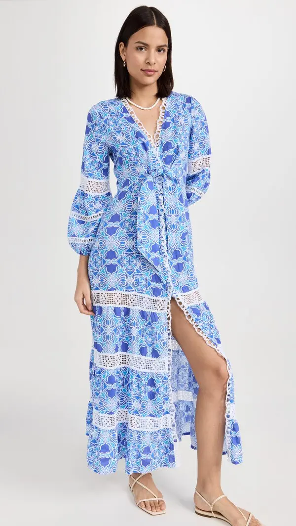Temptation Positano Bacco 23 Dress In Maio Blue - 60% Off | Editorialist