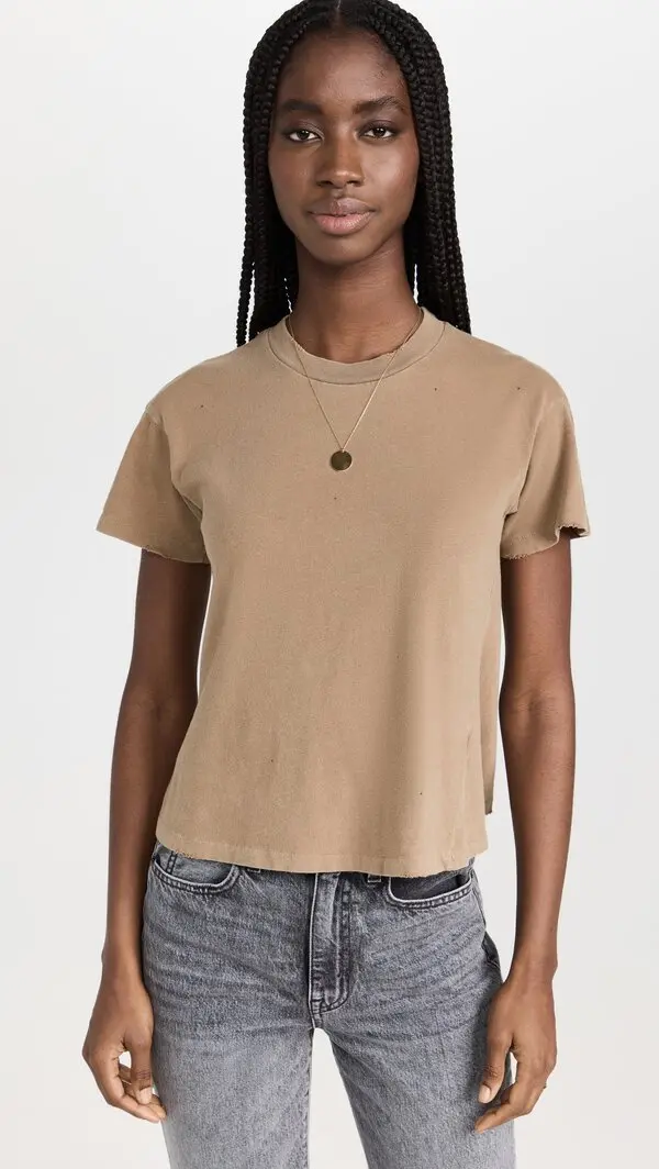 MadeWorn Crop Solid Tee