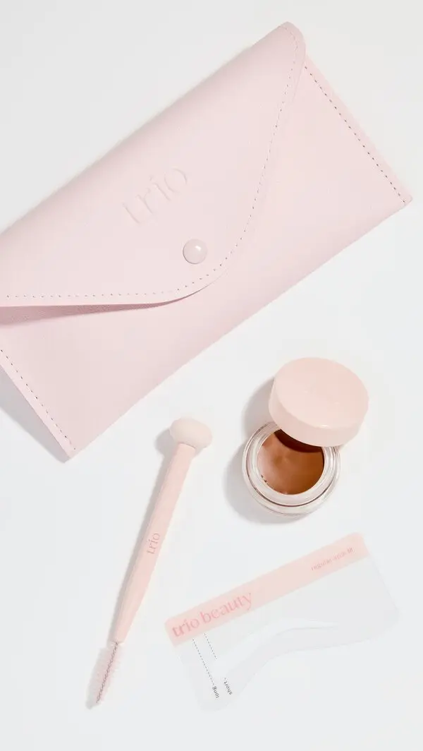 TRIO BEAUTY Brow Trio Stencil Kit - Caramel