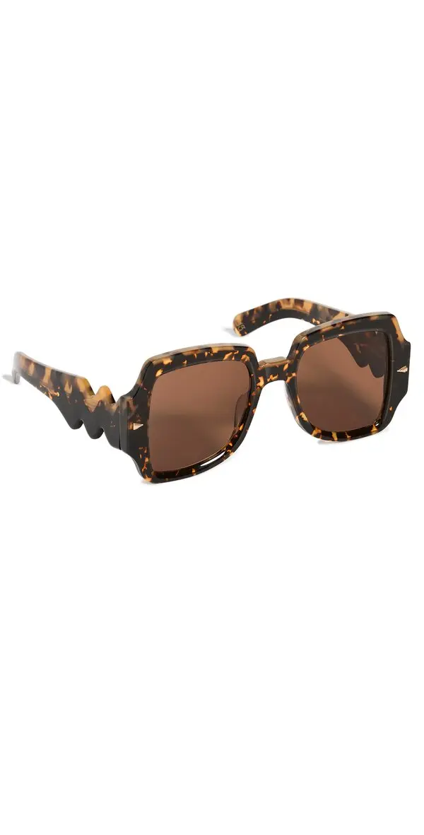 KAREN WALKER Wavy Ultra Sunglasses