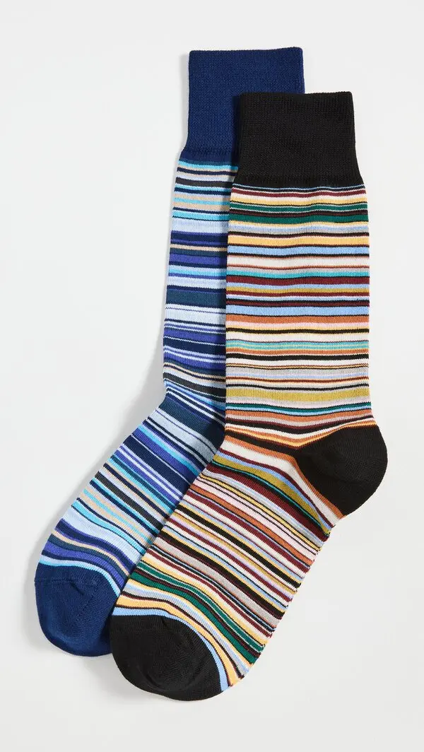 Paul Smith Signature Stripes Socks 2 Pack
