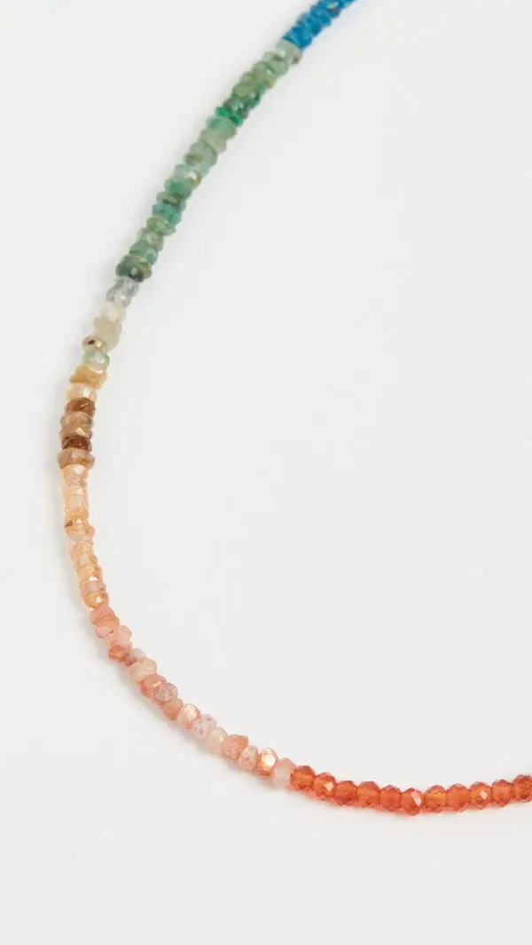 Shashi Aisha Necklace - Rainbow