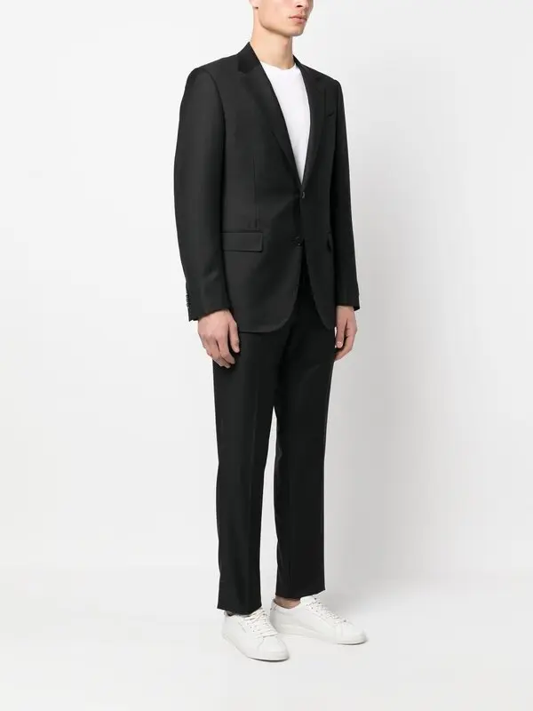 Zegna Trofeo™ Wool Single-breasted Suit - Black