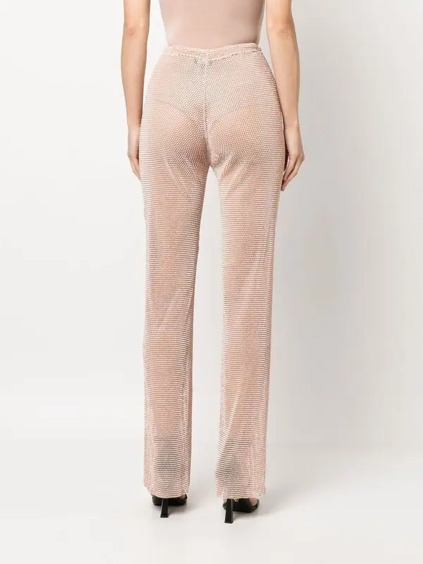 SANTA BRANDS Rhinestone-embellished Trousers - Pink